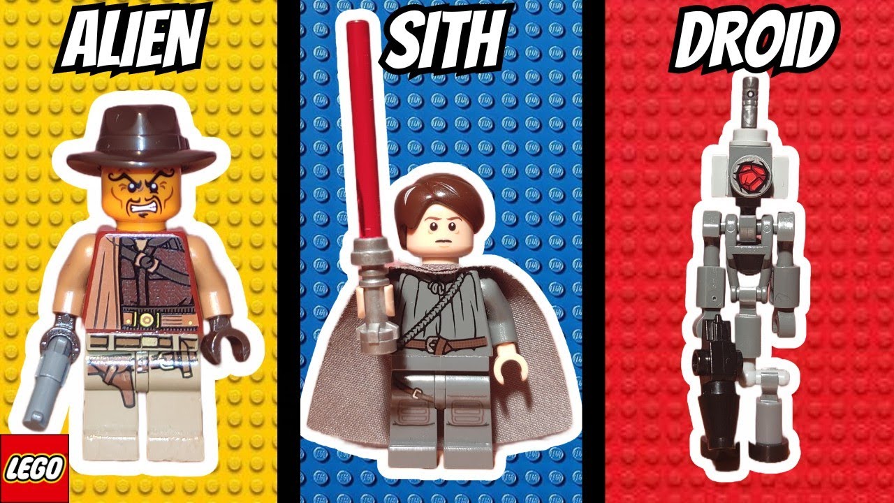 how to make custom LEGO STAR WARS Minifigures!!! - YouTube