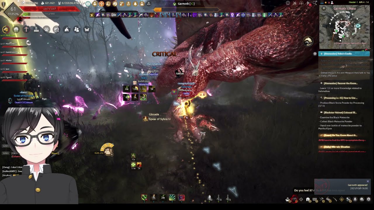 Black Desert Online [World Boss Raid #1] Garmoth - YouTube