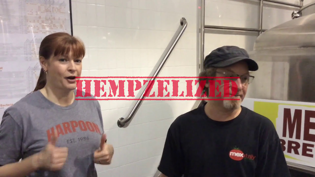 2017 Hemp Hemp Hooray Ale - Hempzelized at Mexitaly! - YouTube