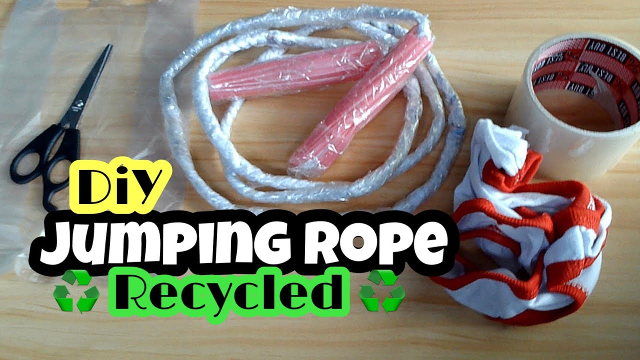 DIY JUMPING ROPE | PERFORMANCE TASK IN SCHOOL | ChlydeEboy's Vlogs ...