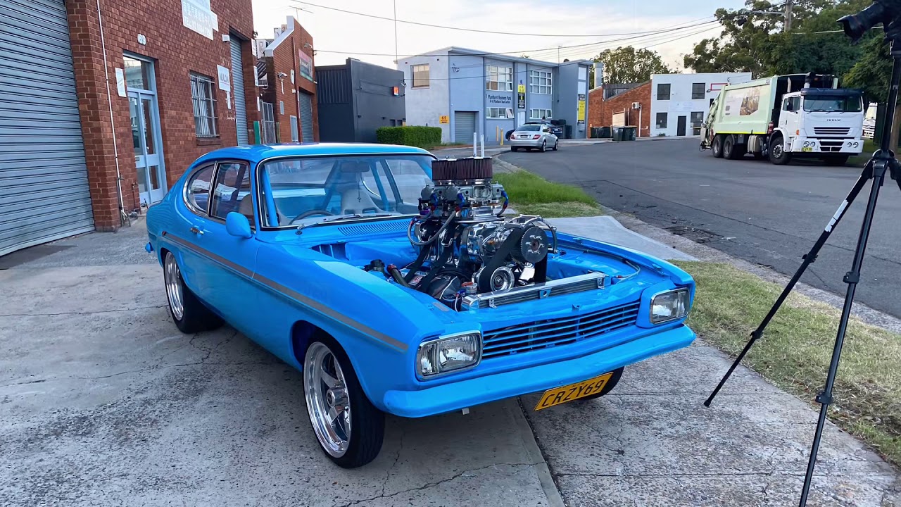 Ford 351c 4V SUPERCHARGED 1969 GT Capri - YouTube