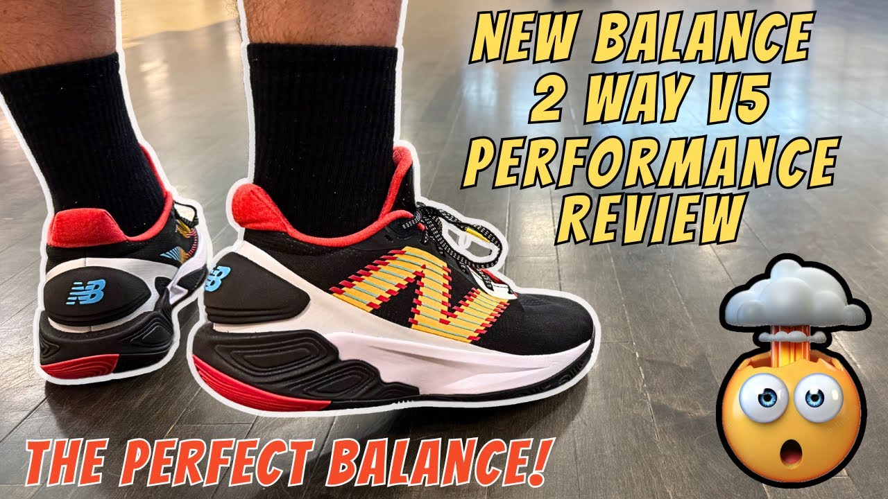 New Balance 2 Way V5 Performance Review - Killer On Court - YouTube