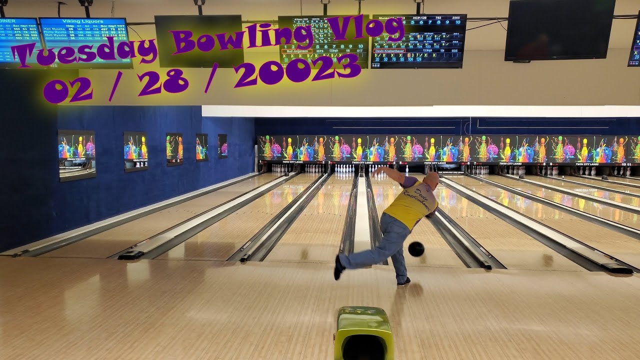 Tuesday Bowling Vlog 02 28 2023 - Shot Average, but we need to do ...