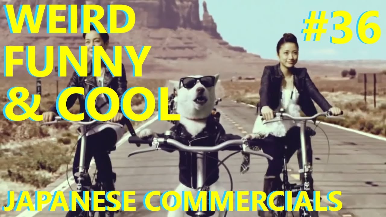 Weird, Funny & Cool Japanese Commercials #36 - YouTube