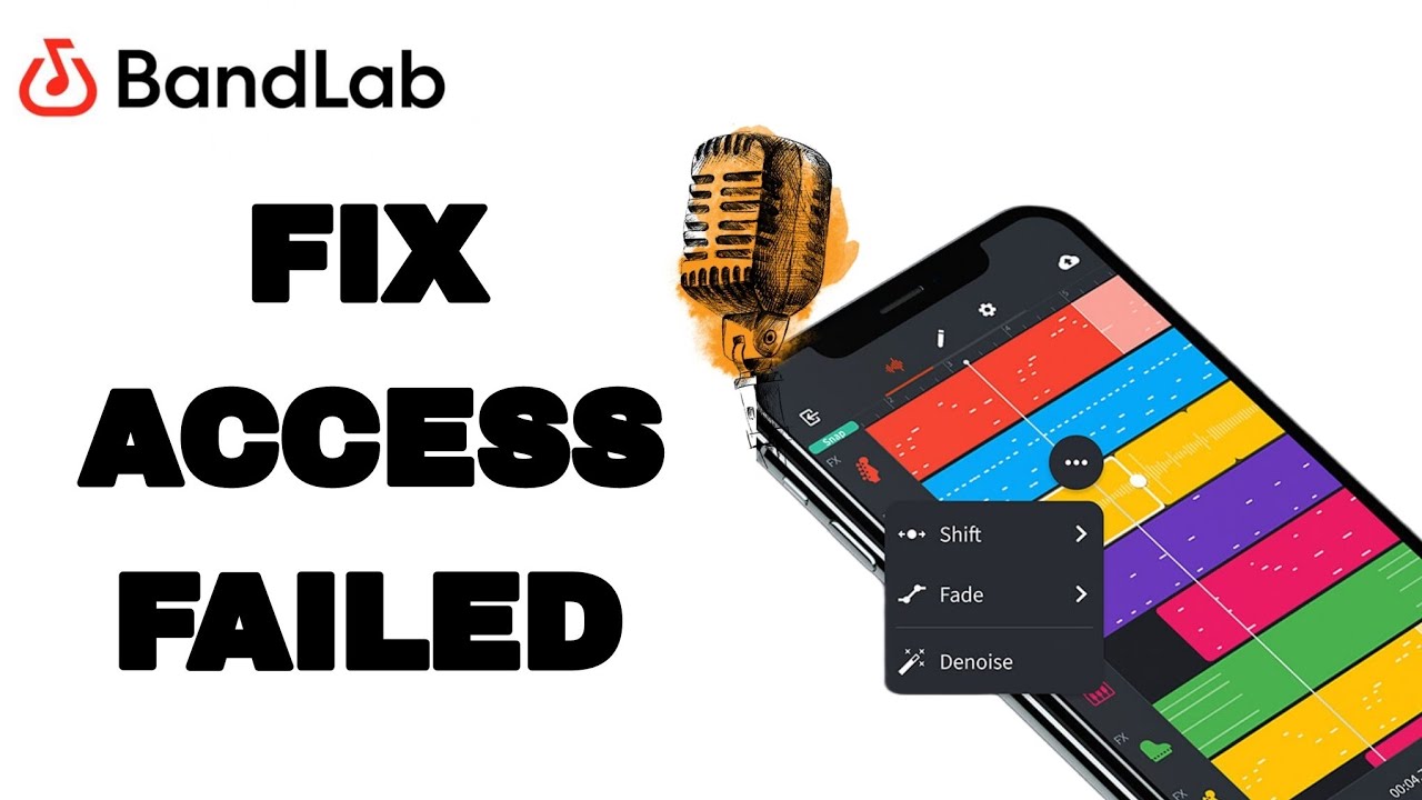 How To Fix And Solve Access Failed On BandLab App | Final Solution ...