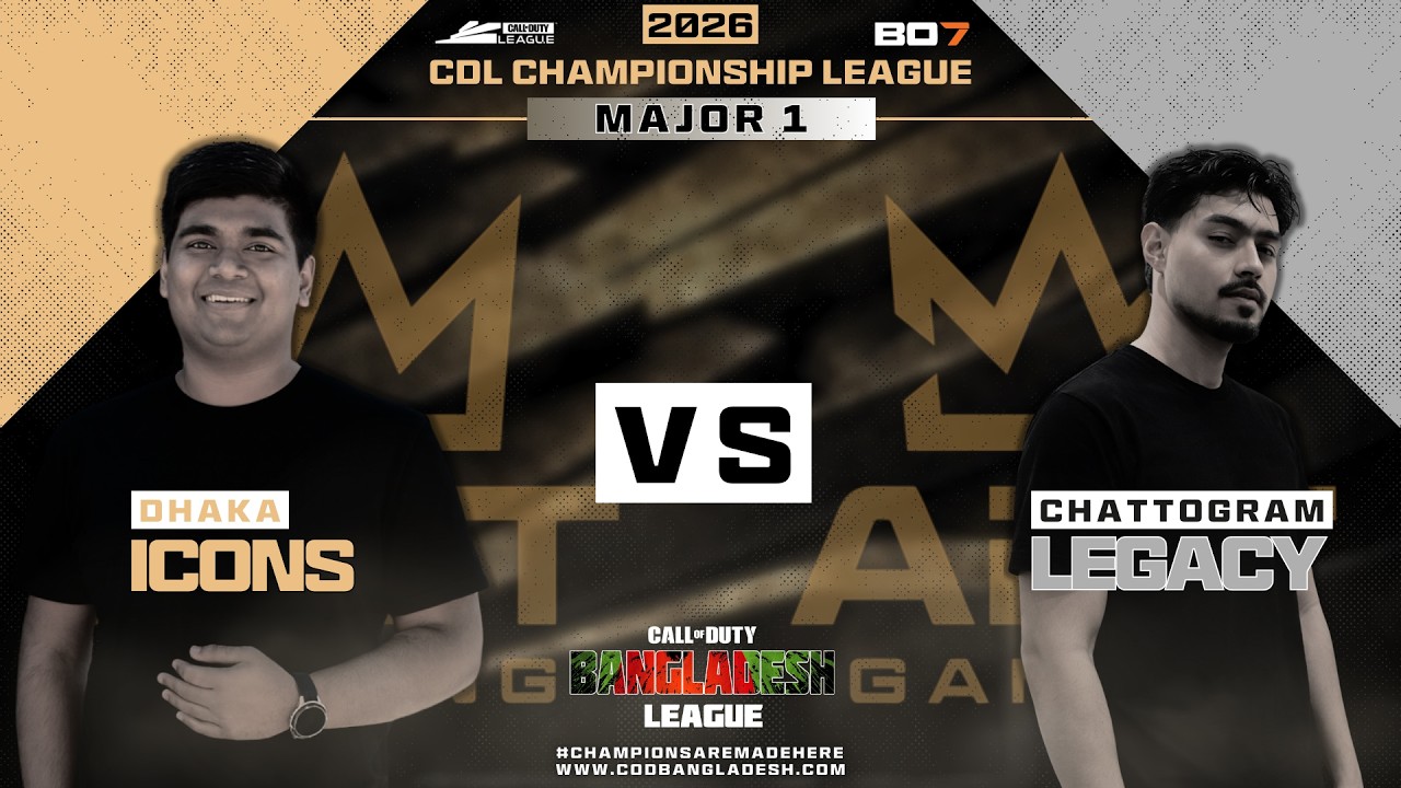CDL CHAMPS LEAGUE 26 | MAJOR 1 | GAME 8 | DHK ICONS vs CTG LEGACY - YouTube