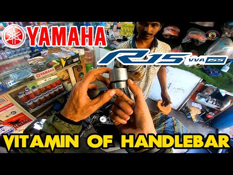 Yamaha r15 v3 indian এর Handle এর Vitamin।Yamaha R15 V3 Handlebar Riser ...