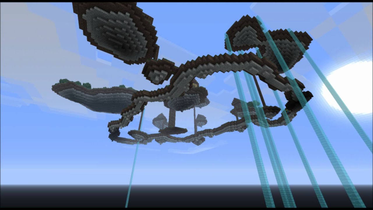 [Minecraft Timelapse] Floating Village - YouTube