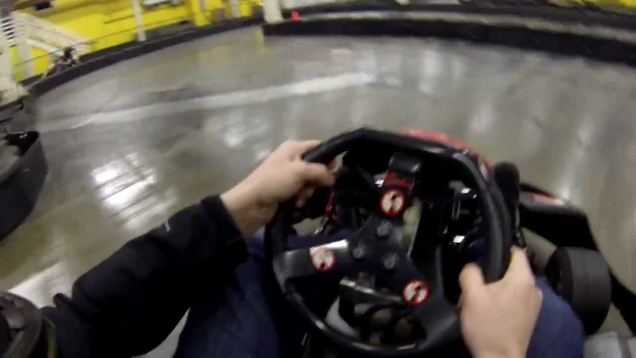 Sykart Indoor racing (tigard) new layout - YouTube