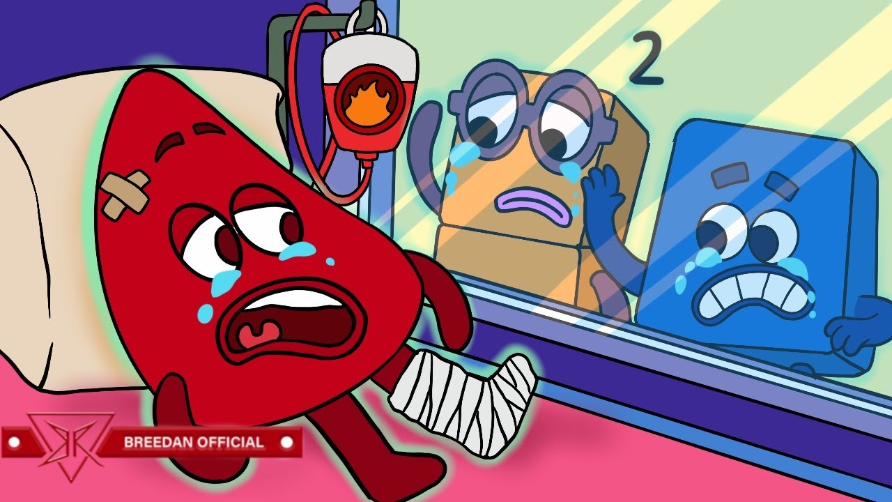 Numberblocks and Colourblocks UH OH CB Red Got Sick Friendship Forever ...