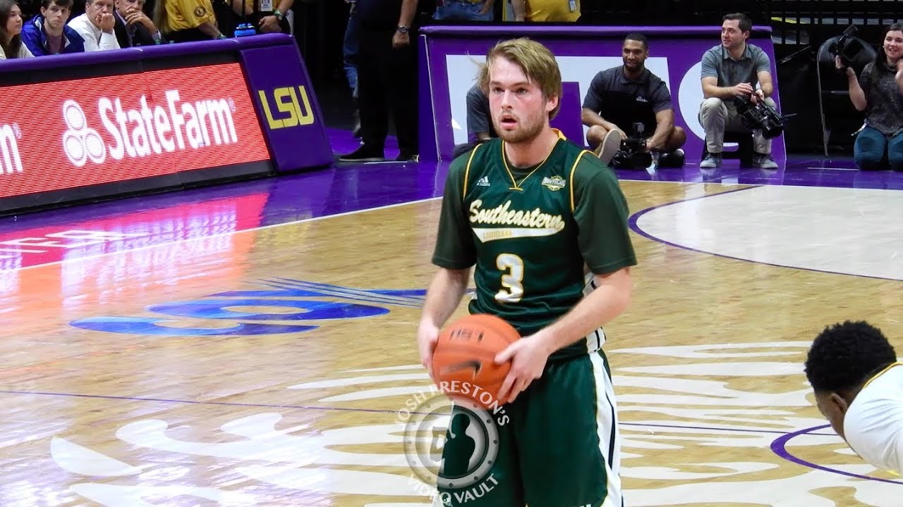 Southeastern's Parker Edwards erupts vs. LSU (25 points, 6 3-pointers ...