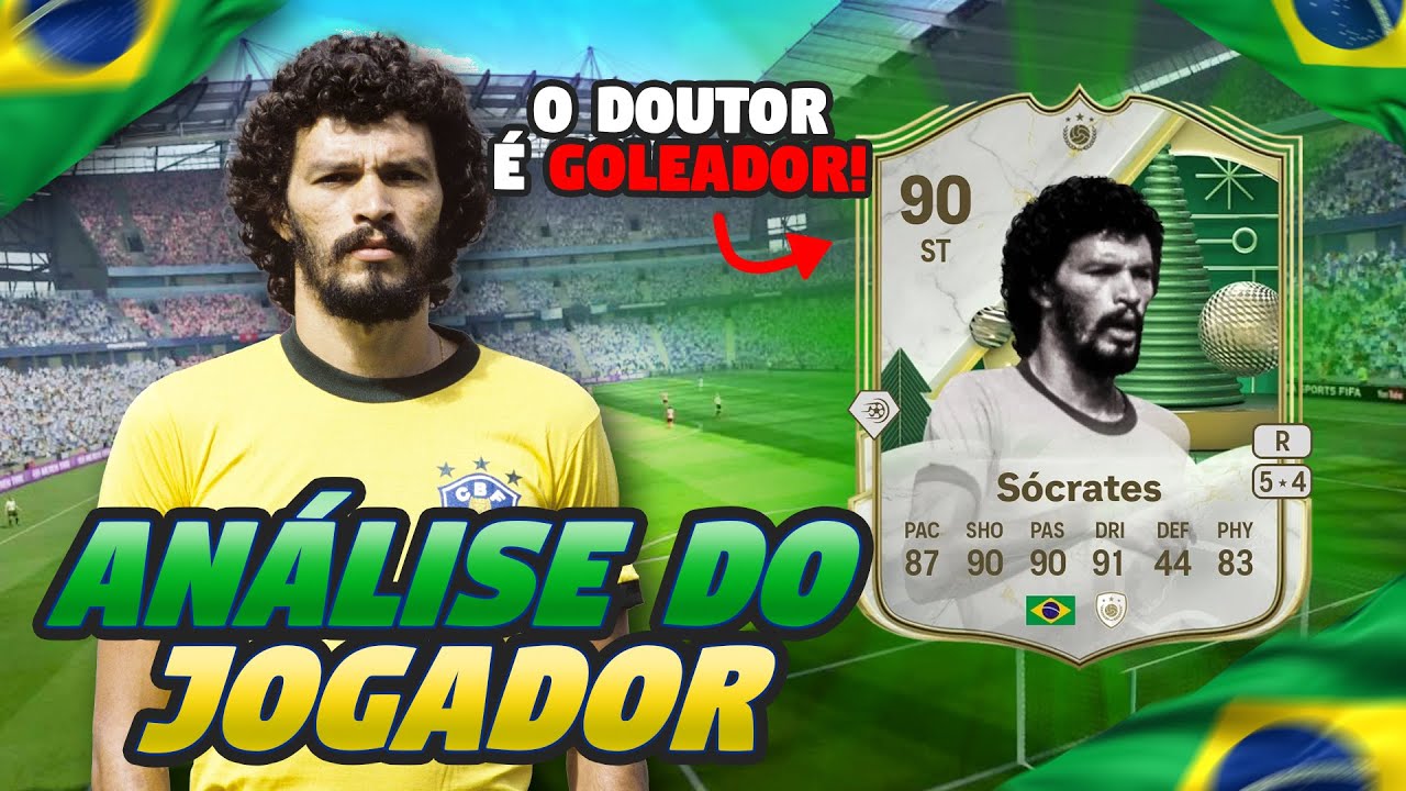 EA FC 25: SOCRATES🔥DME GOLEADOR! - ANÁLISE DO JOGADOR - ULTIMATE TEAM ...
