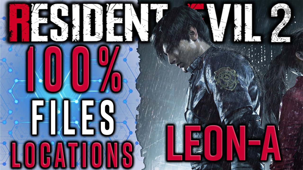 Resident Evil 2 Remake All File Collectibles Locations - Leon A run ...