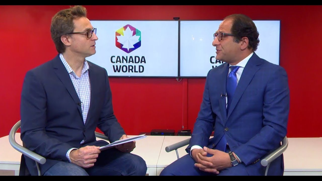 Willowdale MP, Ali Ehsassi supports CanadaWorld TV - YouTube