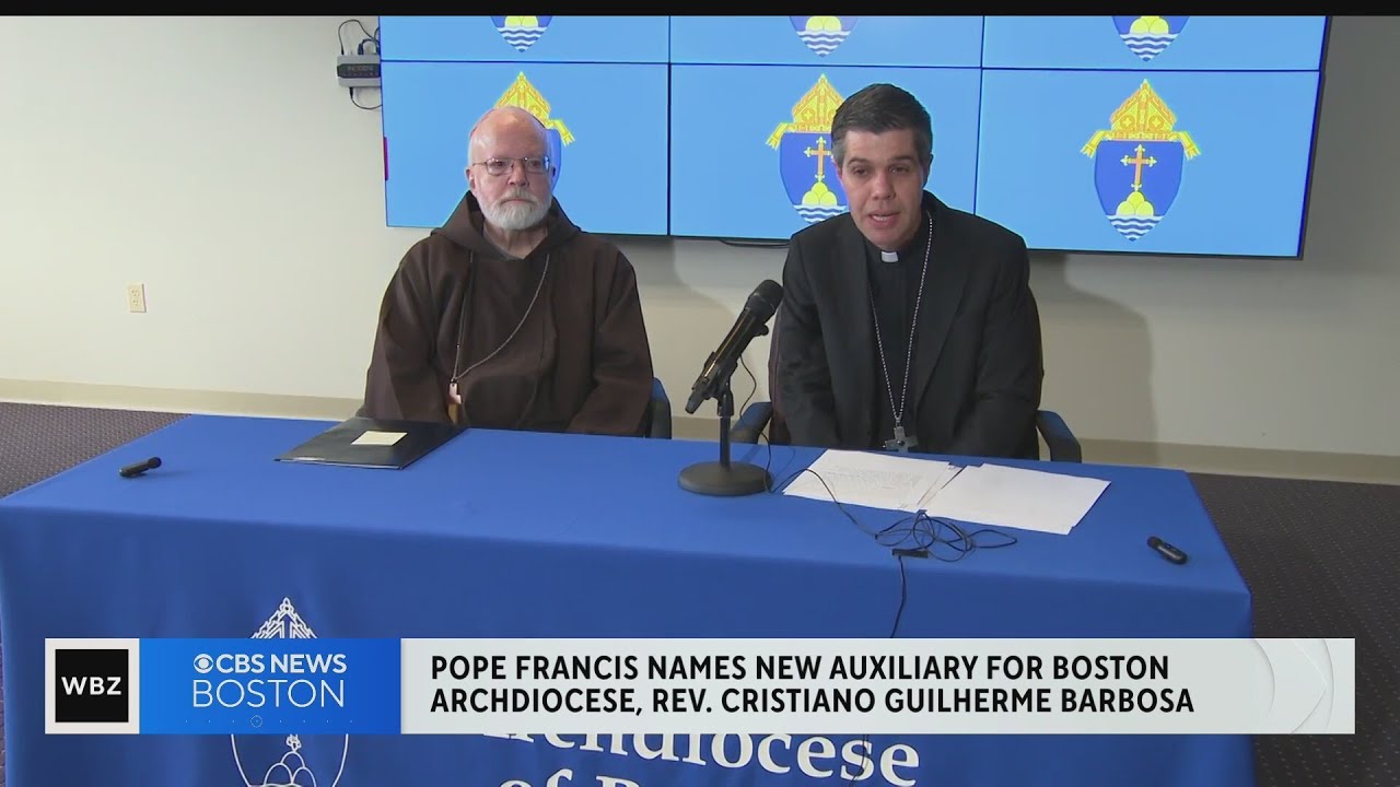 Pope Francis names new Auxiliary Bishop of Boston - YouTube