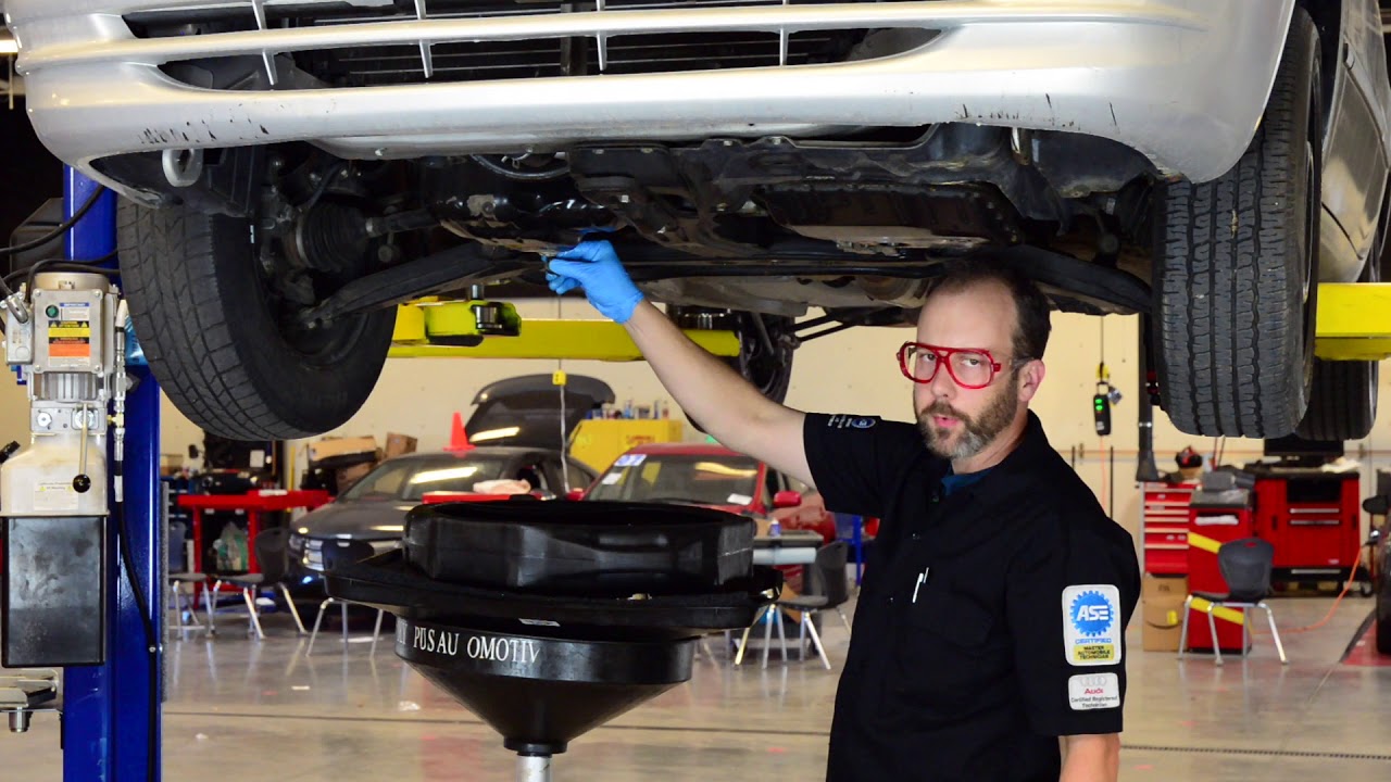 Engine Oil Change Demonstration - YouTube