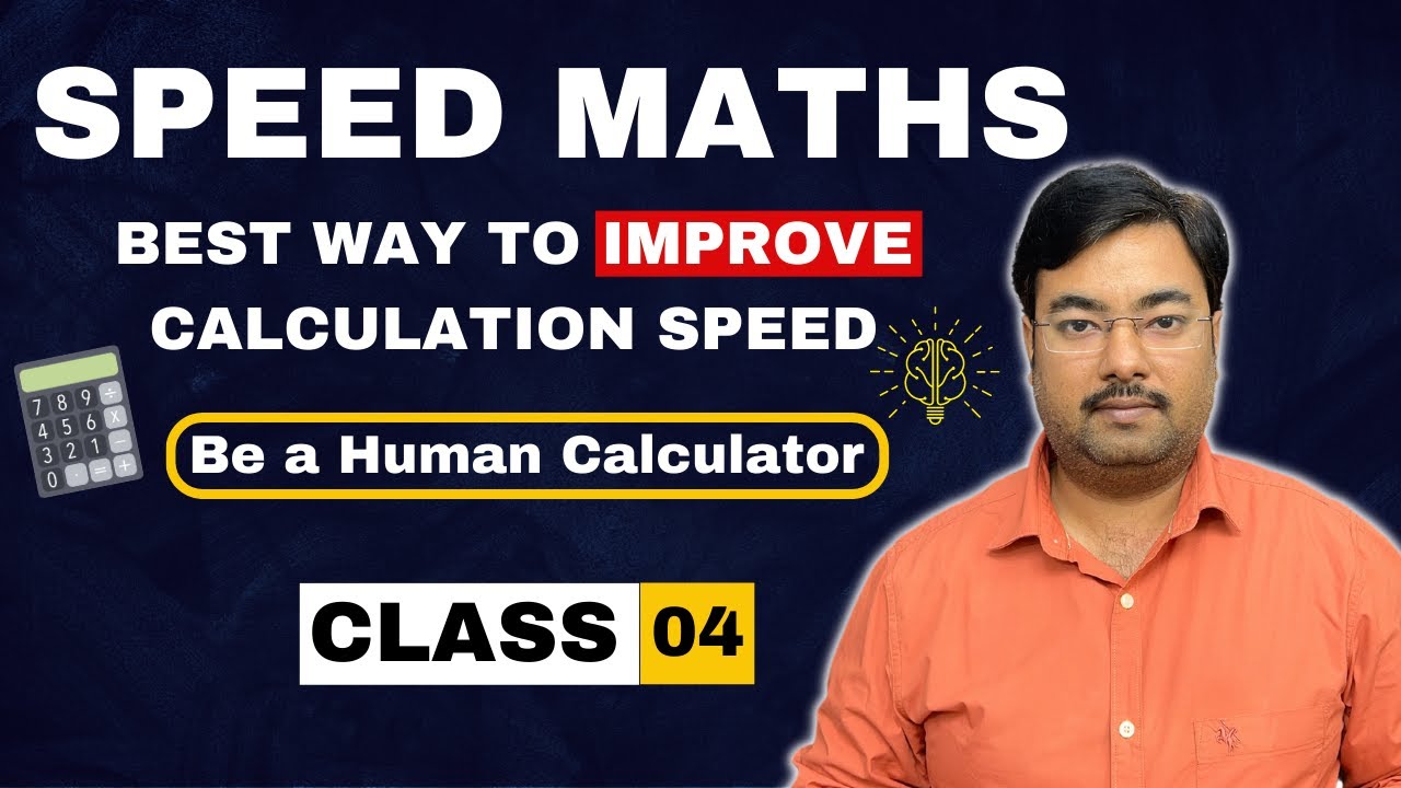 Speed Maths Practice Class Class 4 Best Way To Improve Calculation