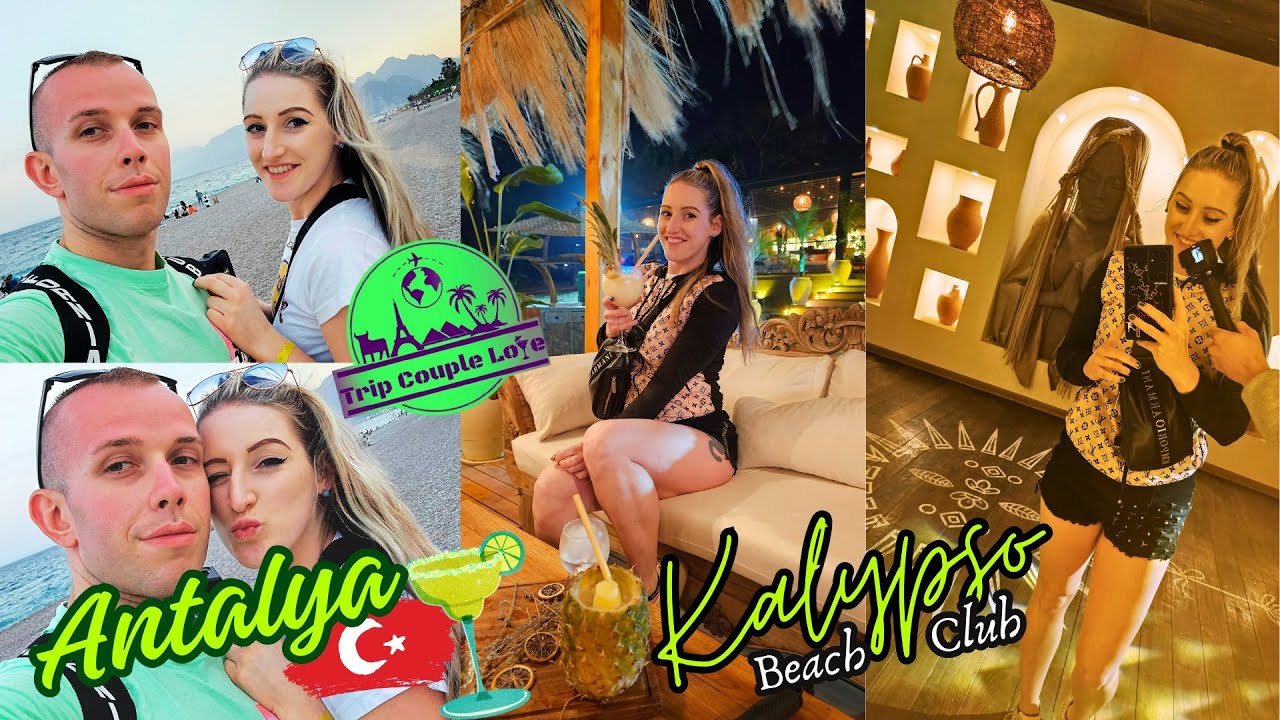 ANTALYA 🇹🇷 NAJLEPSZA PINA COLADA?🍹SPRAWDZAMY KALYPSO BEACH CLUB🍍ZACHODNIE WYBRZEŻE💚DRONE VIDEO ...