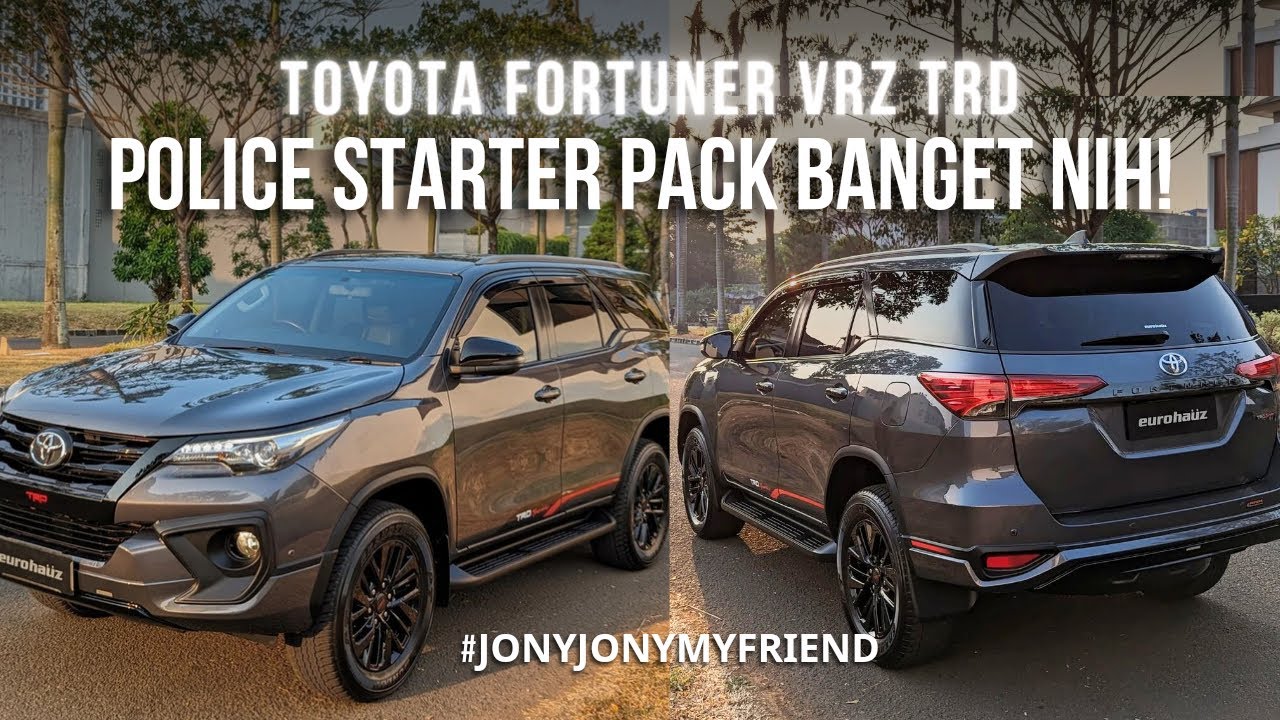TOYOTA FORTUNER: KESUKAAN KENNY NIH. POLICE STARTER PACK! # ...