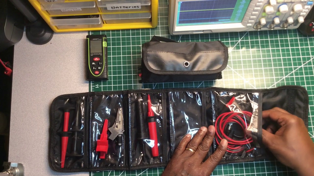 Protective Pouch For Test Leads and Accessories - YouTube