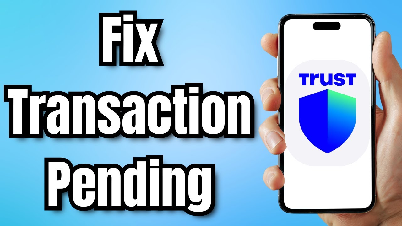 How to Fix Trust Wallet Transaction Pending - YouTube