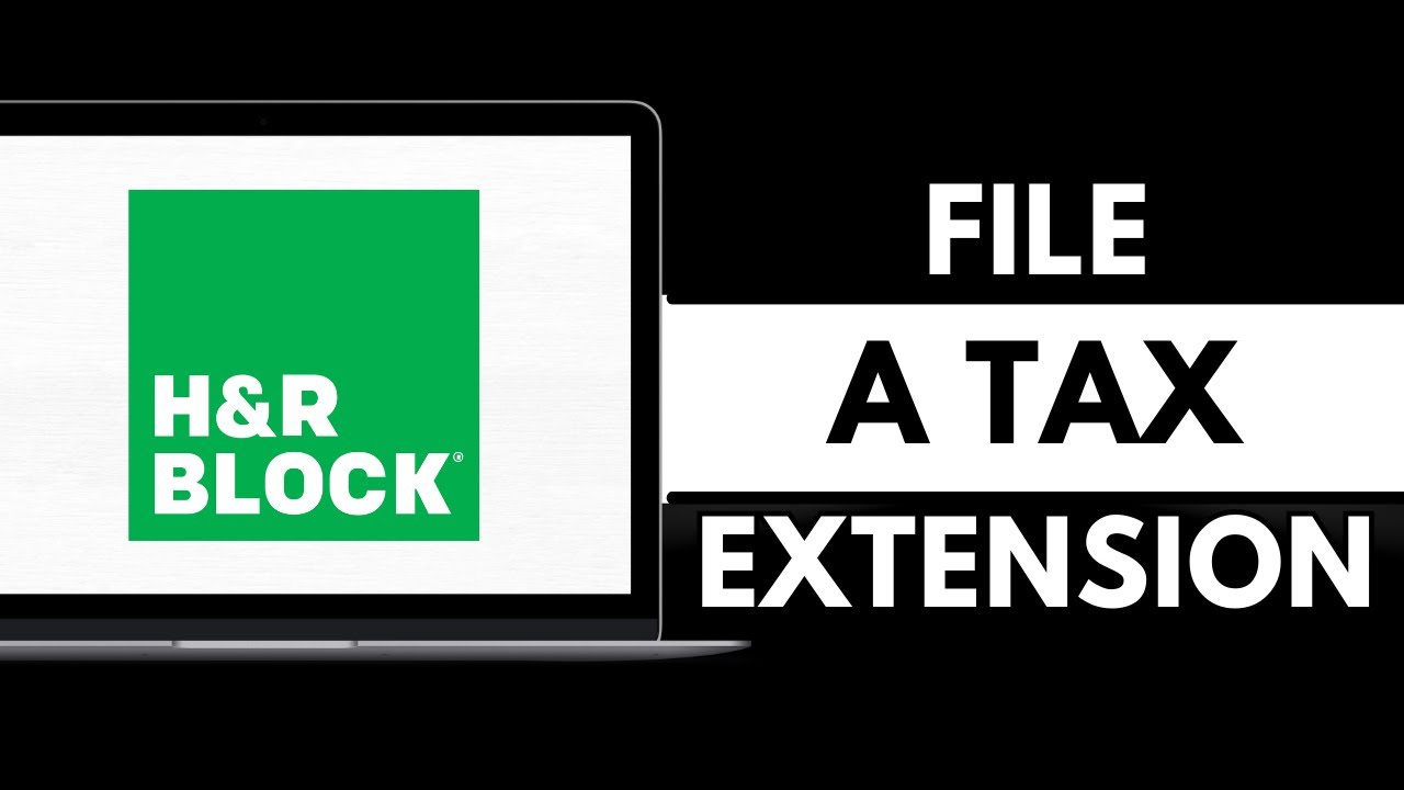 How To File For Extension H&R Block Online | H&R Block Guide 2025 - YouTube