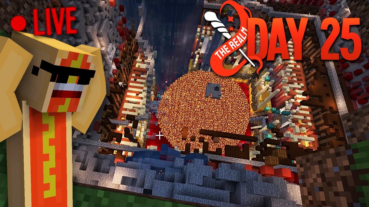 The Realm SMP Day 25 - erm what happened to the castle... - YouTube