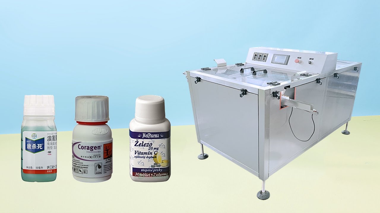 HYLP-100A Automatic 50ml Pesticide Bottle Orienter Unscrambling Machine ...