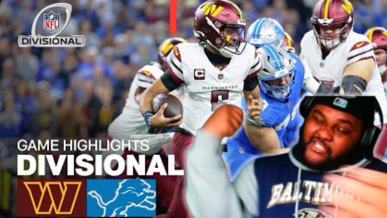 BELT TO A** Washington Commanders vs. Detroit Lions | 2024 Divisional ...