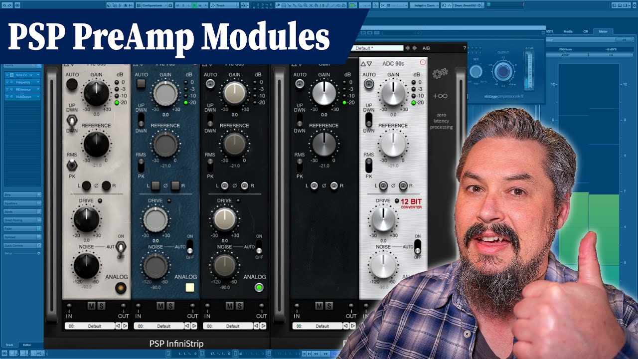 PSP InfiniStrip Plugin - PreAmp Modules - YouTube