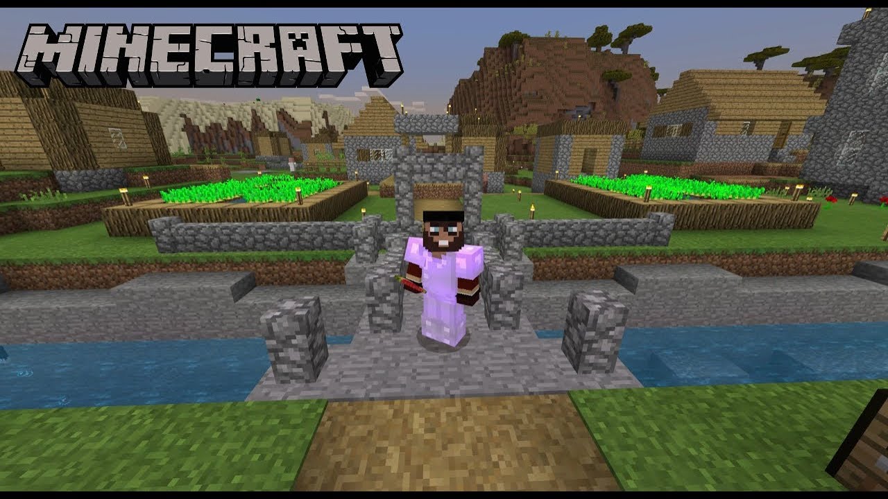 Let's Play Minecraft 2019 - Village Moat Completed! (EP13) - YouTube