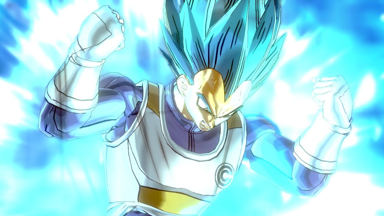 Vegeta's Berserk Super Saiyan Blue (Controlled) - Galaxy Breaker ...