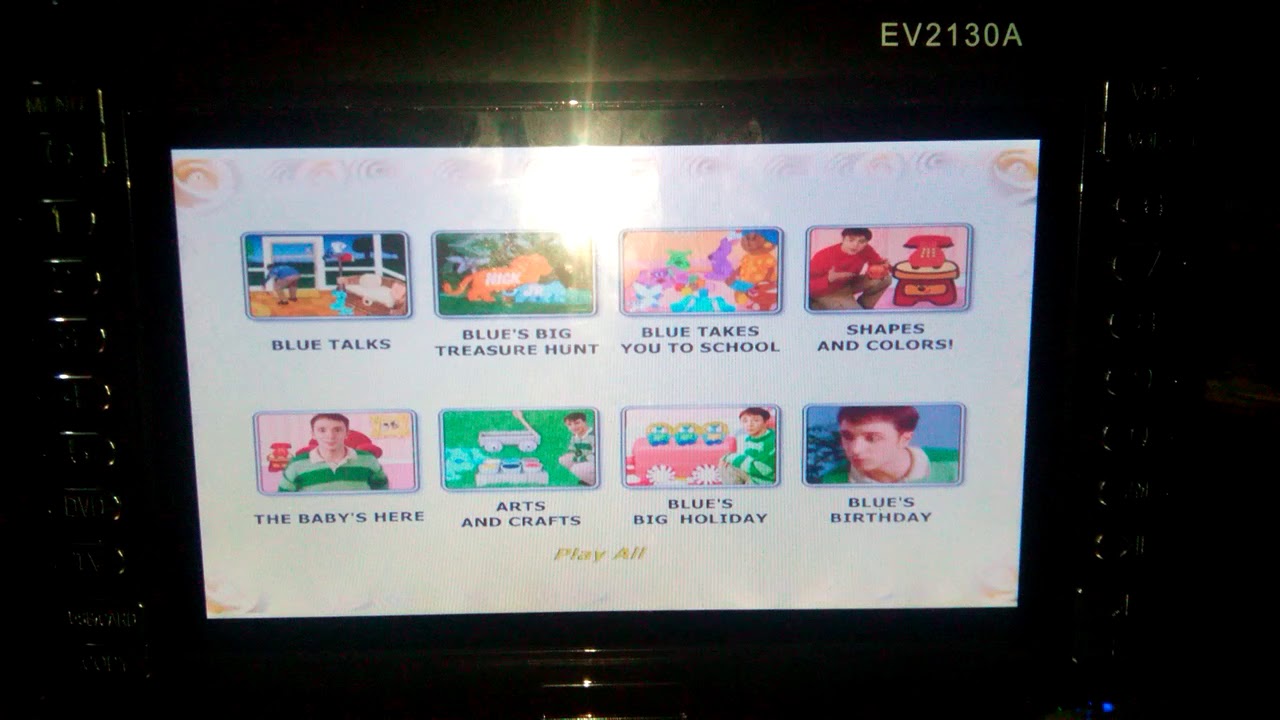 Blues take you to school DVD menu 8 in 1 - YouTube