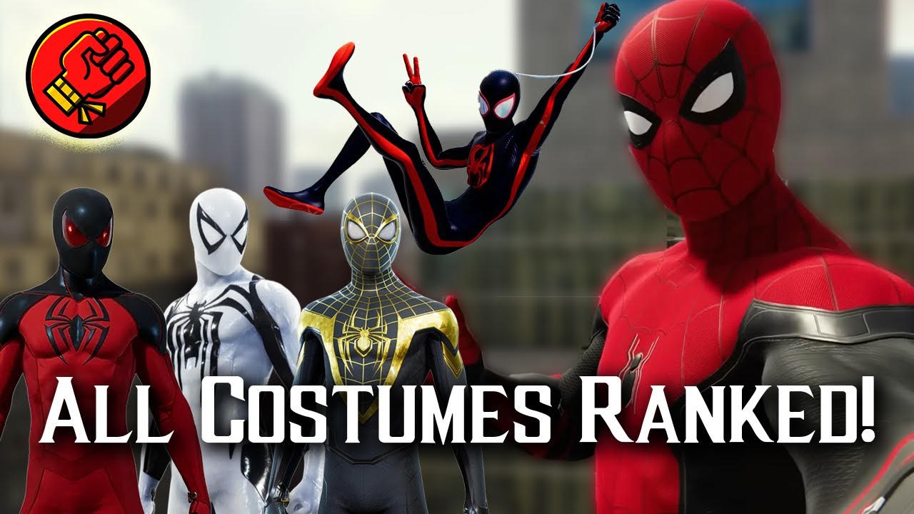 All 122 Spider Man Suits Ranked from WORST to BEST! - YouTube