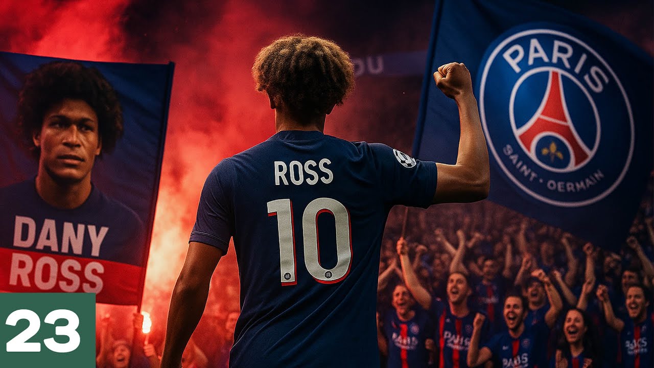 La nouvelle star du PSG ! 🌟🔥 | Carrière FC 26 – Dany Ross - YouTube