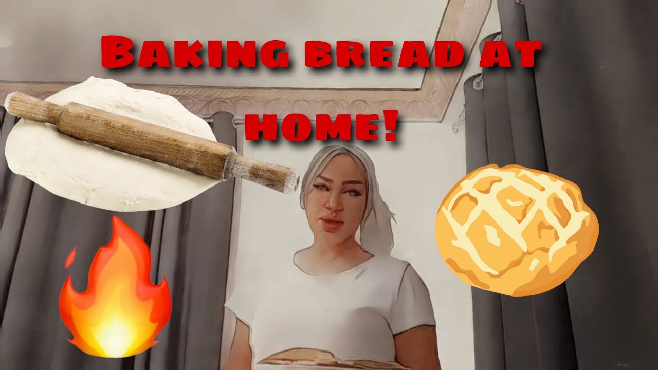 baking bread at home Oman - YouTube