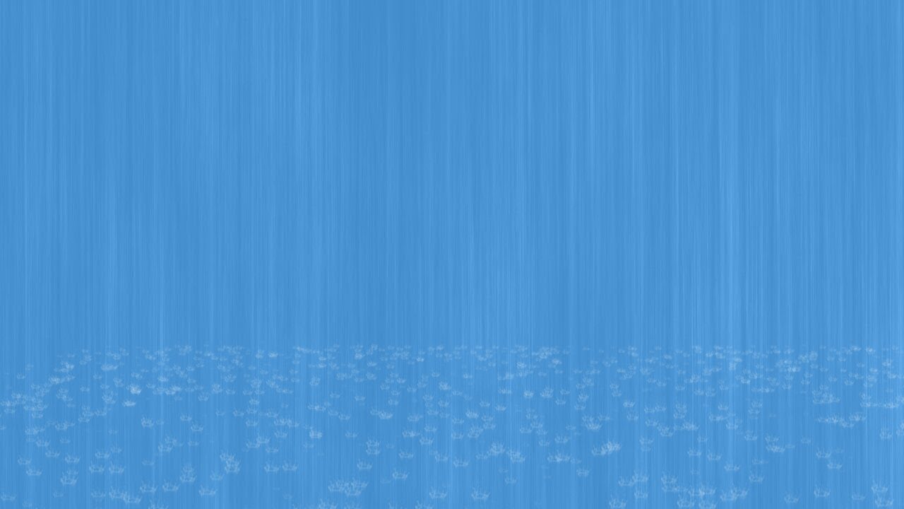 rain with splashes - blue screen effect - YouTube