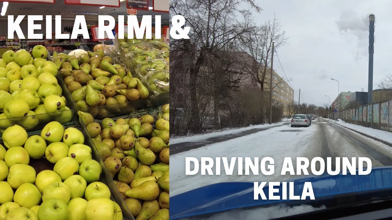 Keila Rimi and driving around Keila - YouTube