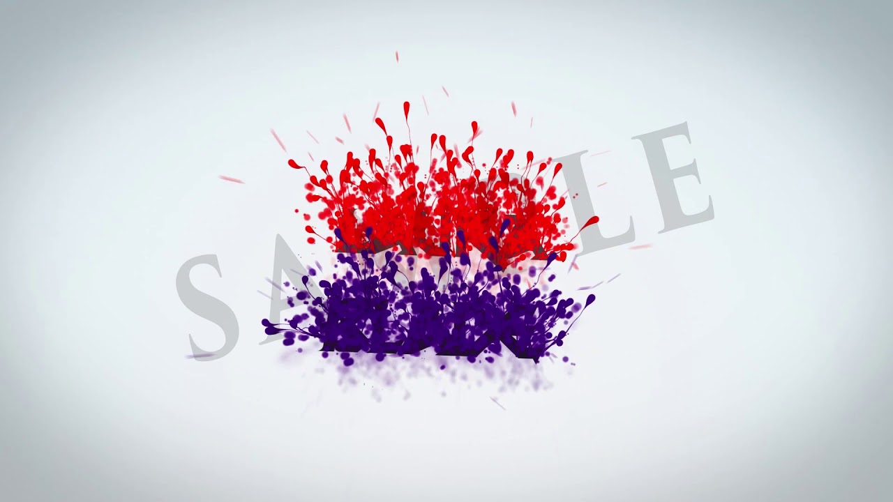 Particle Splash Logo/text Reaveal - YouTube