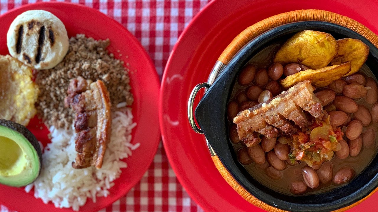 Chicharrón y Frijoles Antioqueños - YouTube