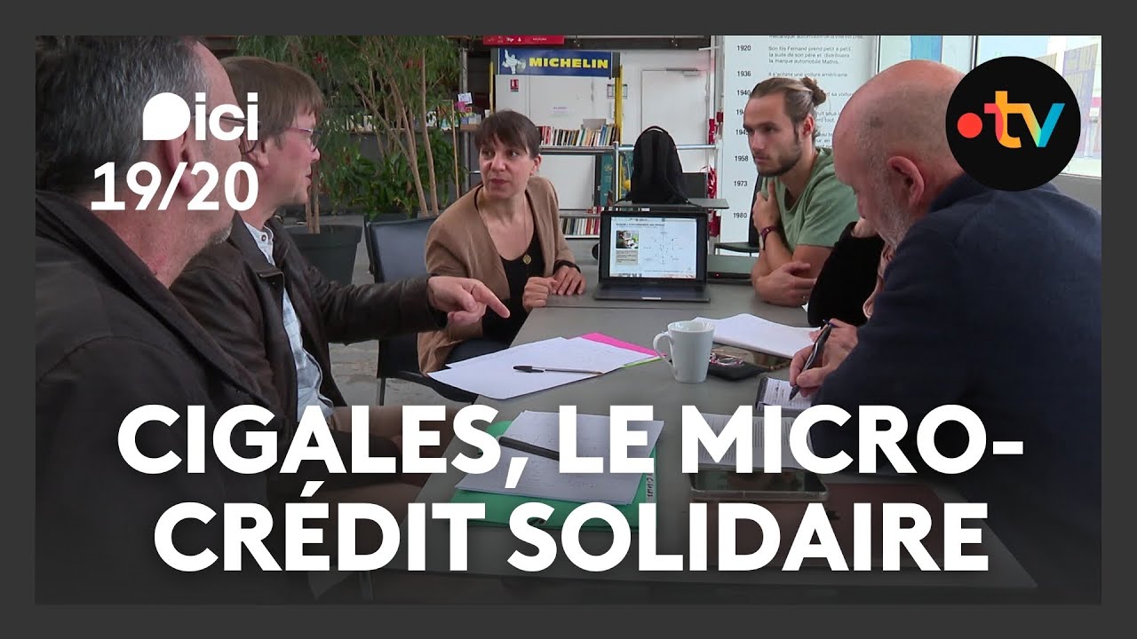 Les cigales, une association citoyenne de micro-crédit solidaire - YouTube