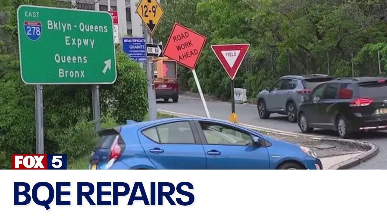 BQE repairs won't start until 2028 - YouTube