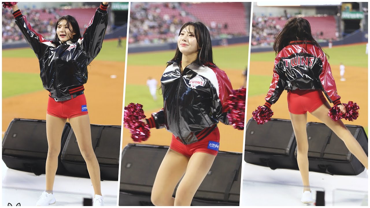 'LG트윈스 응원가' 김이서 치어리더(Kim Iseo) 직캠 @프로야구(LG트윈스)/230407/4K By 쵸리(Chori ...