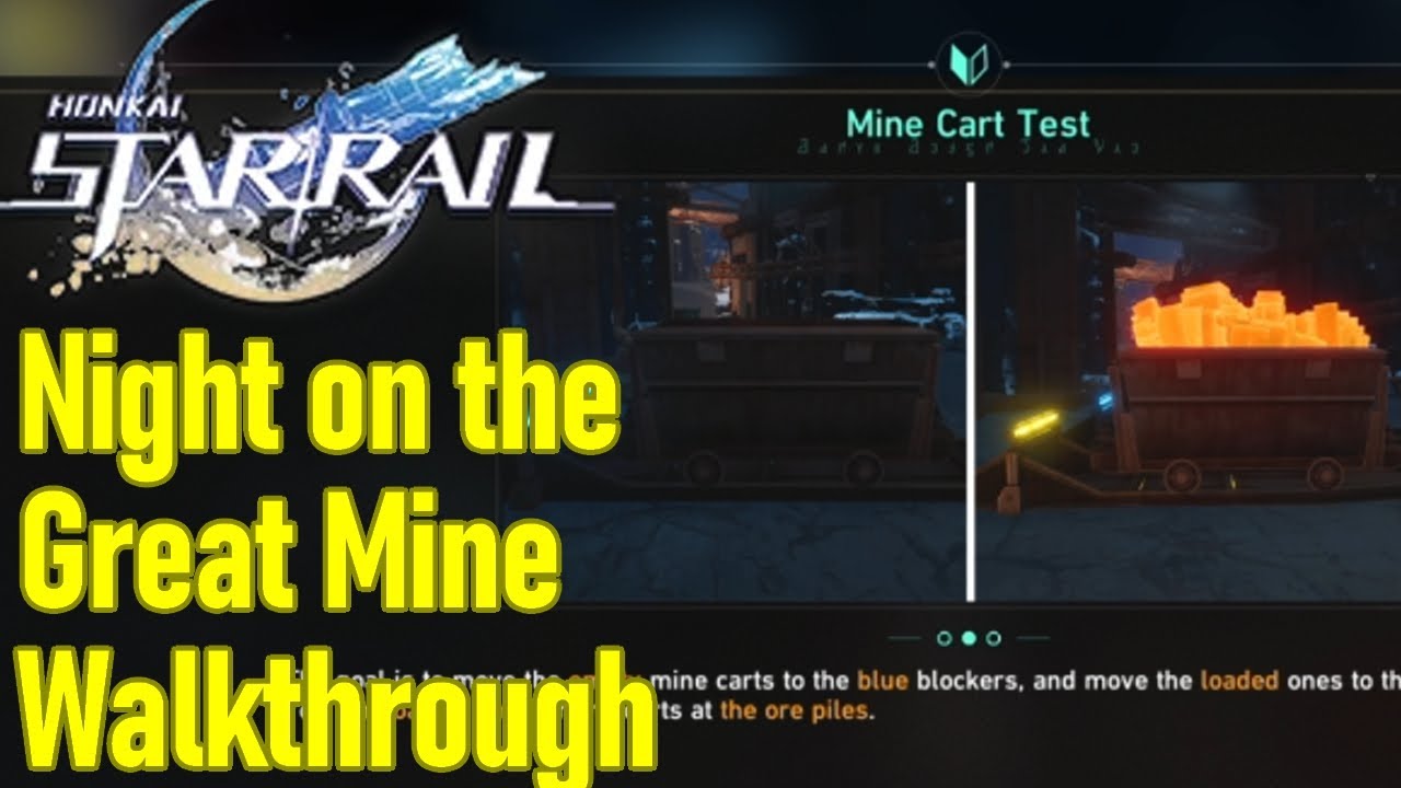 Honkai Star Rail night on the great mine part 1 side mission guide ...