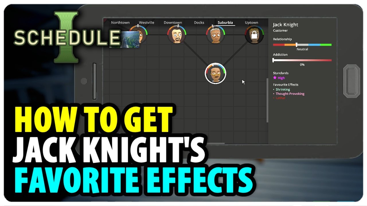 Jack Knight Schedule 1