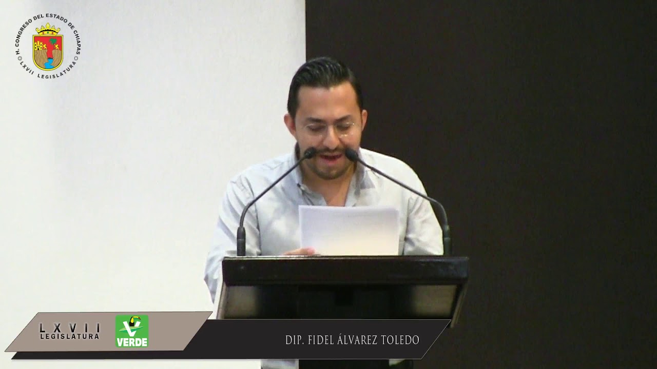Intervención del Dip. Fidel Alvarez Toledo. 30 de Abril de 2019 - YouTube