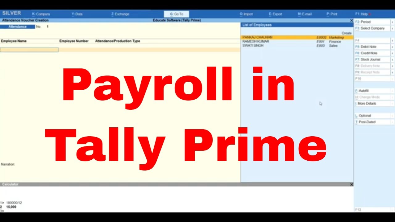 Payroll In Tally Prime Payroll Accounting In Tally Prime Payroll payroll-in-tally-prime-payroll-accounting-in-tally-prime-payroll