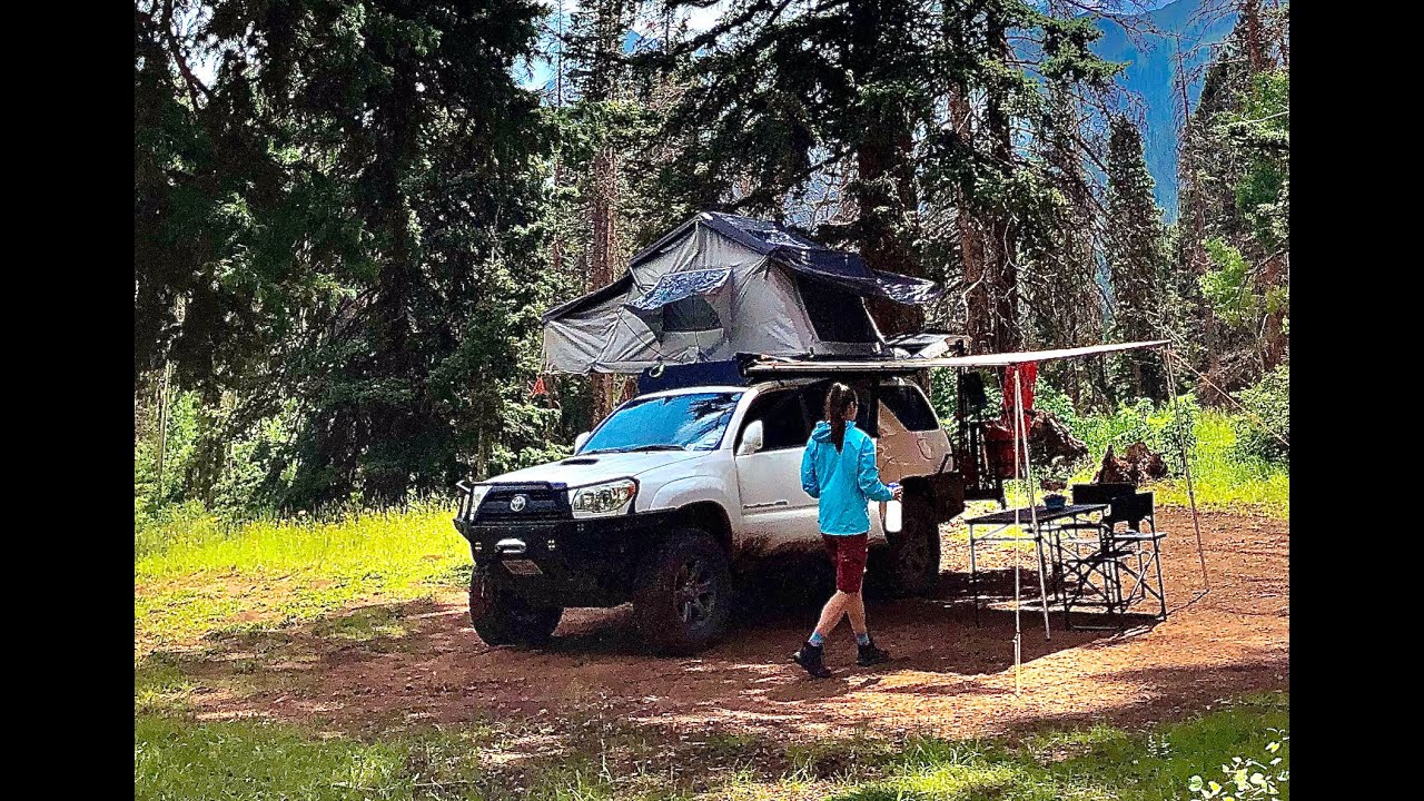 DIY Roof Top Tent - YouTube