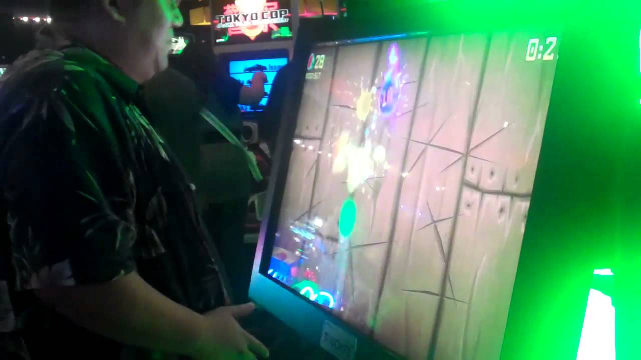 Fruit Ninja FX (Arcade) @ My 27th B-Day Party @ Dave & Buster's - YouTube
