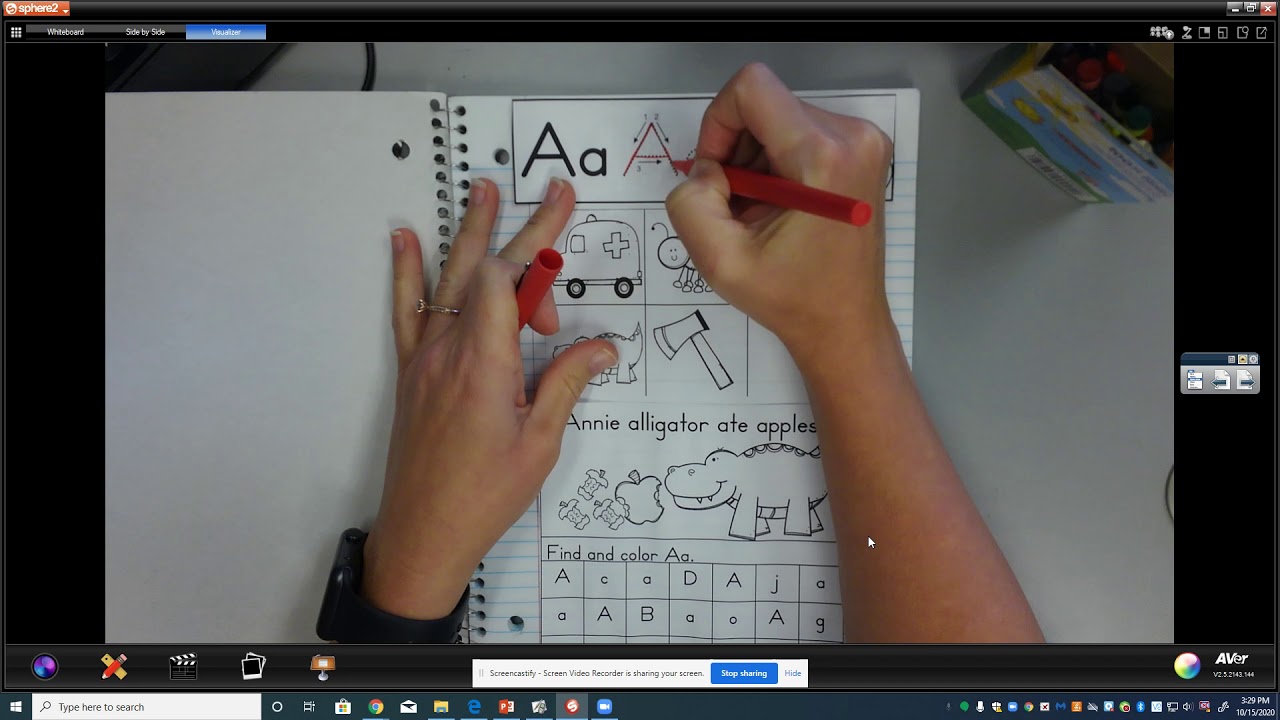 letter notebook: Aa - YouTube